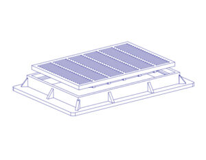 HEAVY DUTY FLAT FRAMES & GRATES - FLUSH INLET - UNITED STATES FOUNDRIES ...